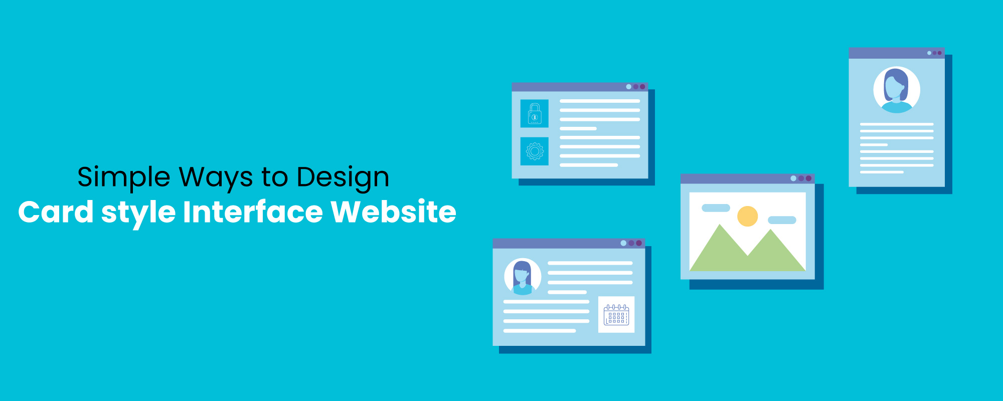 Ways to Design Card-Style Interface Website